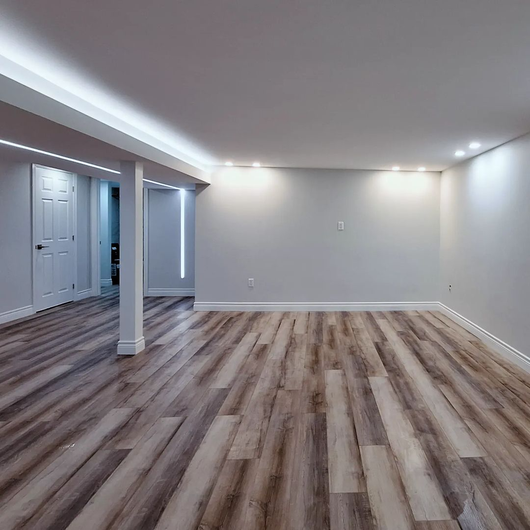 TK Contracting | Custom Home Build | Basement Renovation